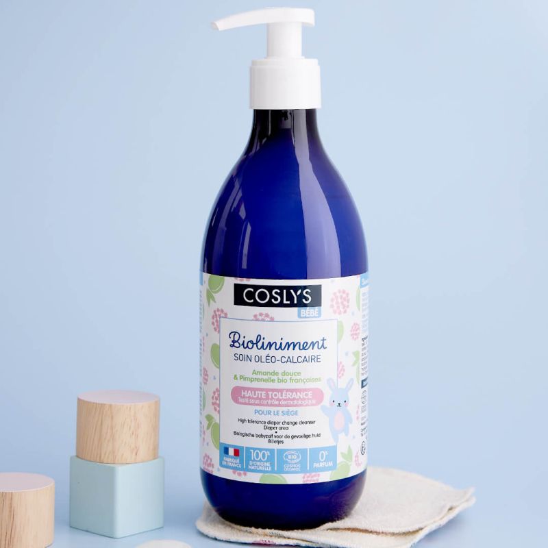 Liniment Bio Oléo-Calcaire pour Bébé - Haute Tolérance - 500 ml - Coslys